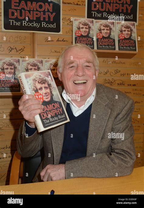 Eamon Dunphy Signs Copies Of His Book The Rocky Road At Easons