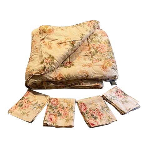 Ralph Lauren King Bedding Set Comforter Four 4 Pillowcases