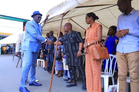Nouvel An 2023 Présentation Des Voeux à La Mairie Dadjamé Abidjan