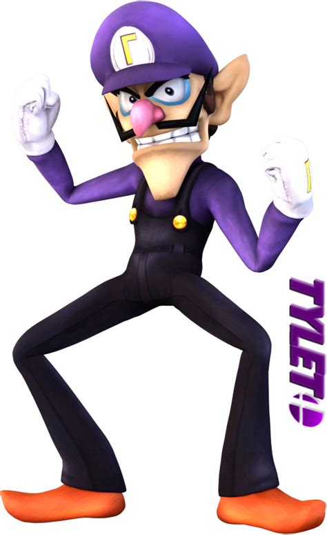 Waluigi Render By Tyleto On Deviantart