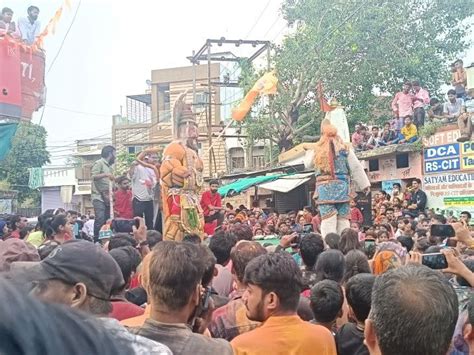 Procession Taken Out On Anant Chaturdashi Immersion Of Statues After