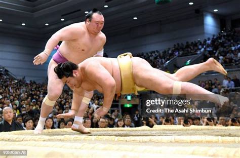 Grand Sumo Spring Tournament Day Photos And Premium High Res Pictures