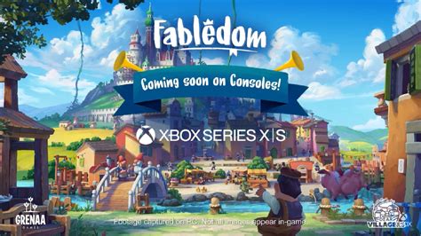 Fabledom anuncia que llegará pronto a consolas y te invita a crear tu ciudad de cuento de hadas