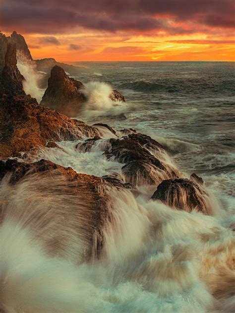 Wave Time Photograph By Wenjin Yu Pixels