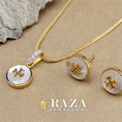 Gold Locket Set Raza Jewellers