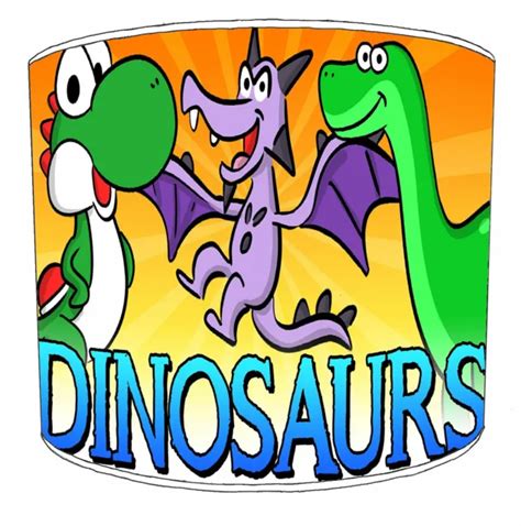 SET DI BIANCHERIA Da Letto Dinosauri Paralumi Ideali Per Abbinare