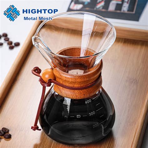 400ml Heat Resistant Borosilicate Glass Coffee Maker Pour Over Glass