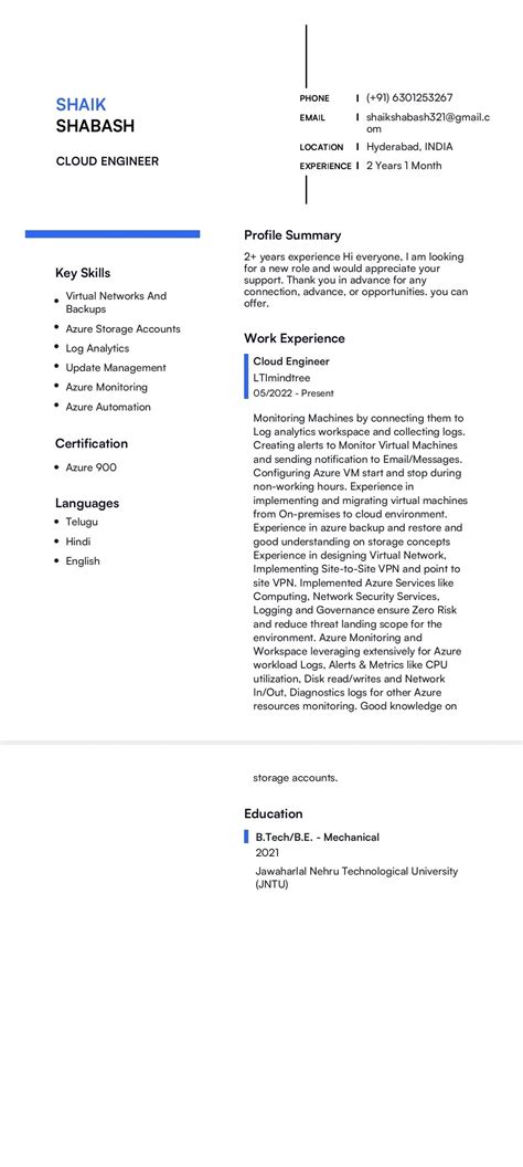 shaik shabash on linkedin hi everyone looking for opportunity
