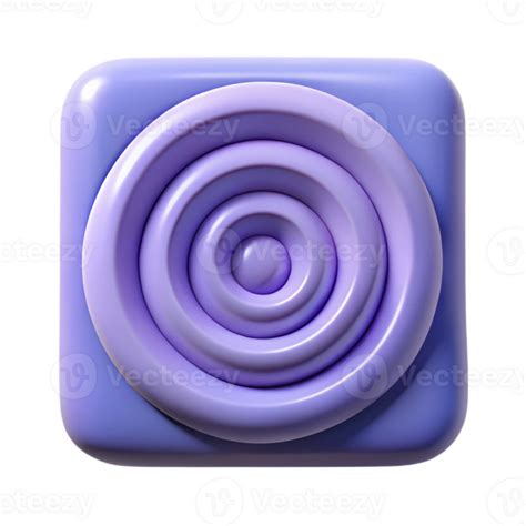 Iconic Futuristic Square Spiral Pattern Clean Lines Flat Color With Scalable Design Artisan