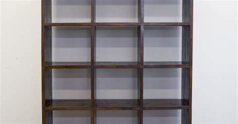 Cube Bookcase 12 Rustic Teak JAVA