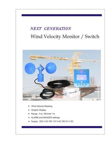Digital Acd Cup Anemo Meter Wms For Industrial At Rs 20500 In Mumbai