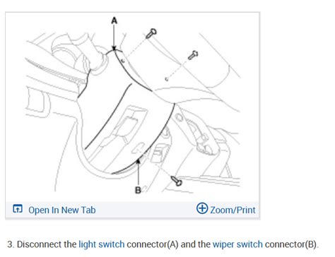Possible Headlight Turn Signal Control Switch Issue