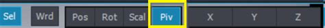 Transformation Gizmo And Edit Scene Settings