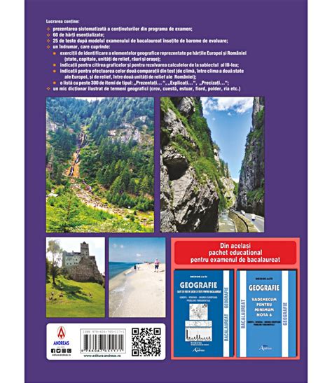 Geografie ghid de pregătire pentru Bacalaureat Editia