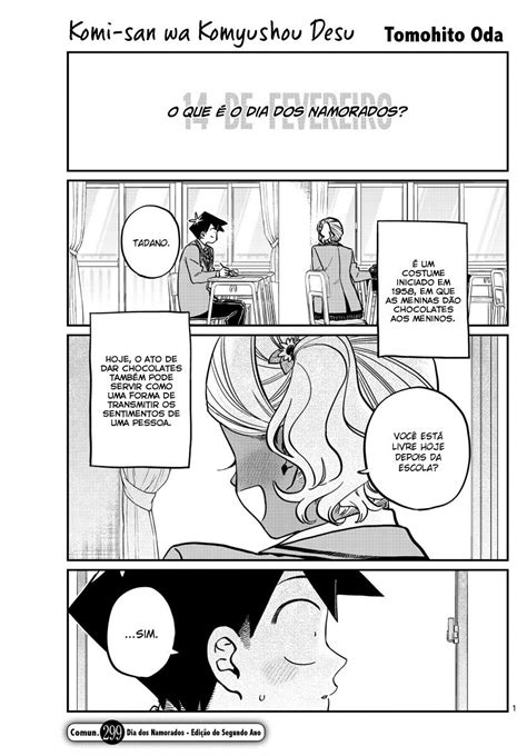 Komi san wa Komyushou desu Capítulo 299 Manga Online
