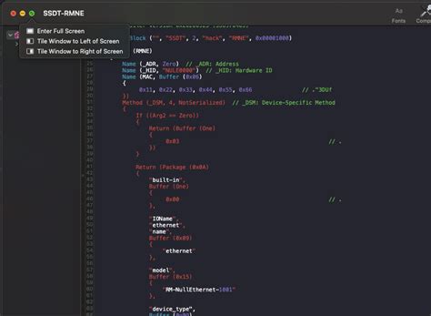 cosmetics issue in maciasl · issue 1572 · acidanthera bugtracker · github