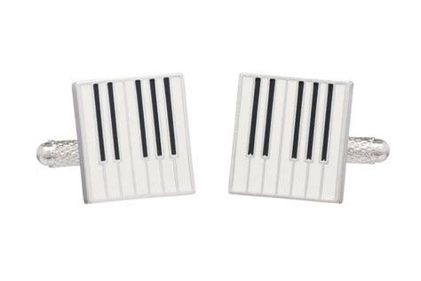 Keyboard Piano Cufflinks Gents Shop