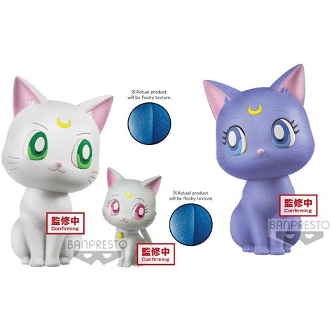Fluffy Puffy Sailor Moon Eternal Collection Luna Artemis Y Diana