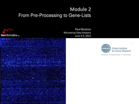 canadian bioinformatics workshops ppt download