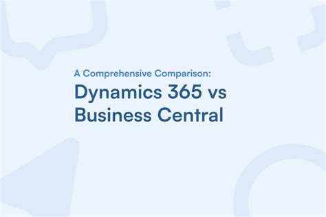 Dynamics 365 Vs Business Central Clicklearn