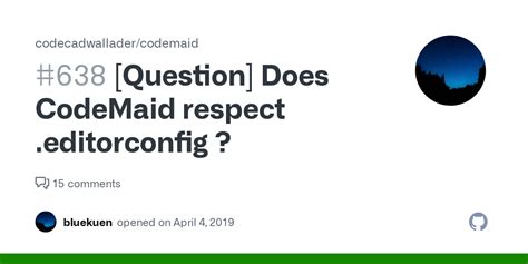 Question Does Codemaid Respect Editorconfig · Issue 638
