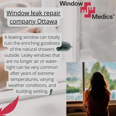 Window Leak Repair With Ottawa Window Medics By Windowmedicsottawa Issuu