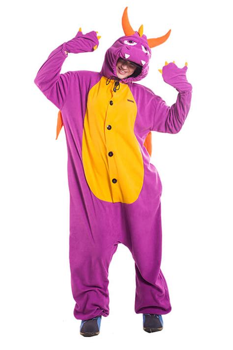 Костюм Кигуруми Дракон Спайро Funky Spyro Dragon Kids