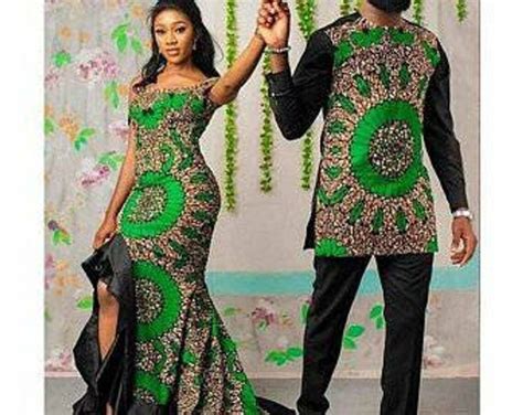 African Couples Clothing African Couples Outfit Ankara Dress Etsy
