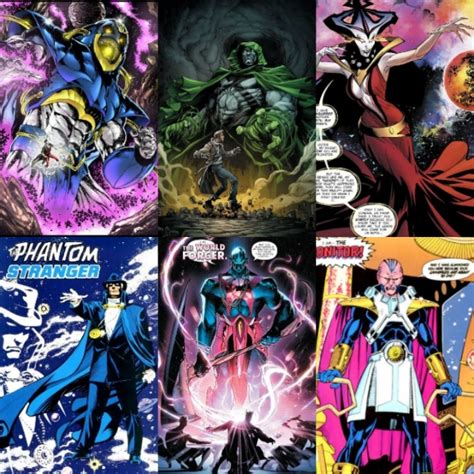 Dc Cosmic Entities Vs Marvel Hell Lords Battles Comic Vine