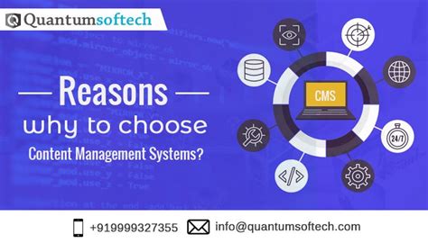 Reasons Why To Choose Content Management Systems By Quantumsoftech Medium