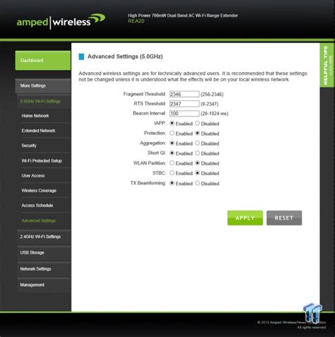 Amped Wireless Rea20 Dual Band 802 11ac Range Extender Review
