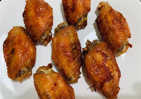 สูตร ปีกไก่ทอดน้ำปลา หม้อทอดไร้น้ำมัน สูตรหนังกรอบ โดย Nong