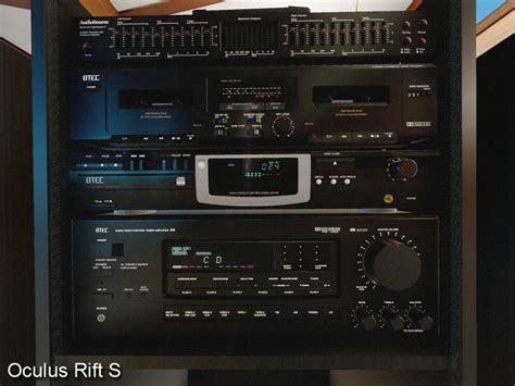 Stereo Setup With Receiver Cassette Player Cd Recorder 3d Model By