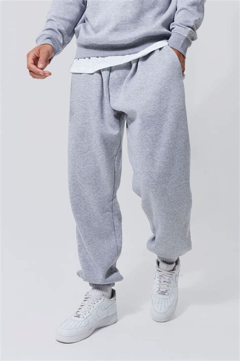 How To Style Grey Sweatpants Baggy Sweatpants Outfit Grey Sweatpants