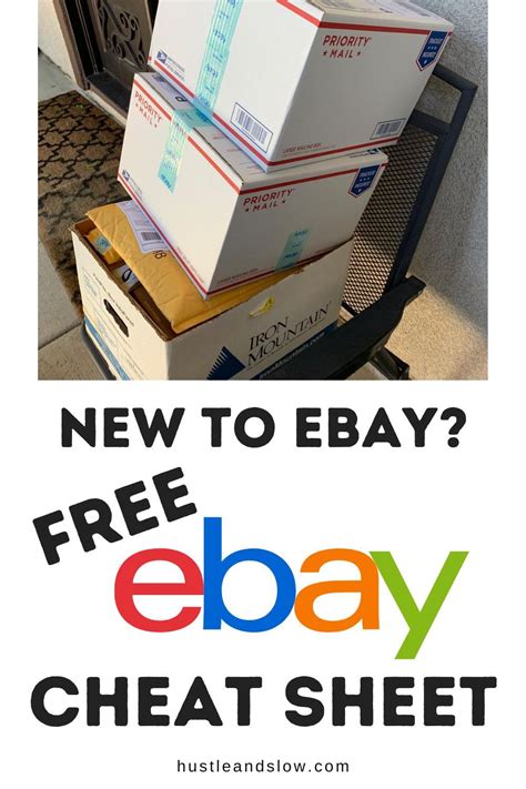 Selling On Ebay For Beginners Cheat Sheet Artofit