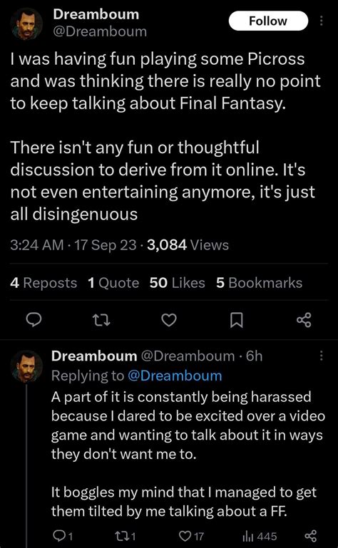 Randomly Scrolling Twitter And Saw This 😟 Rffxvi