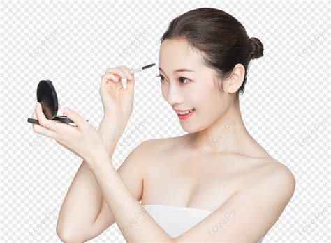 메이크업 미녀 Png 일러스트 무료 다운로드 Lovepik