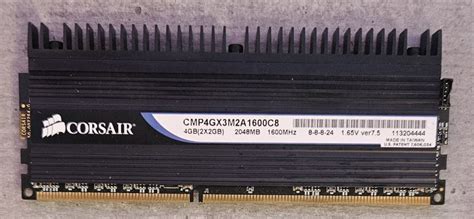 Corsair 2gb Ddr3 1600mhz Cl8