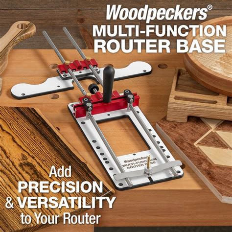 Multi Purpose Router Plate Router Base Plate Woodpeckers