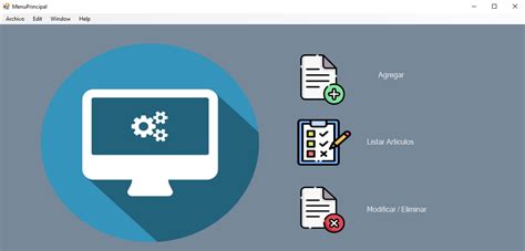 Github Nicoamaciel Tp Winform Equipo Gesti N De Art Culos C Net Grupo