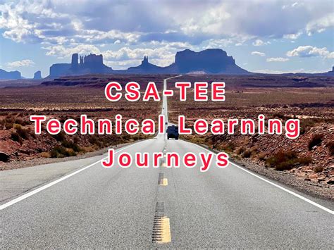 Csa Tee Technical Learning Journeys Dydc