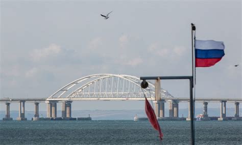 Russia Fortifies Defenses Around Crimea Bridge Uk Says Politico
