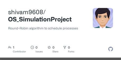 Github Shivam9608ossimulationproject Round Robin Algorithm To Schedule Processes