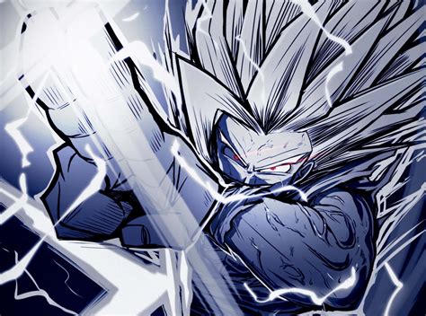 Download Beast Gohan Power Up Wallpaper Wallpapers Com