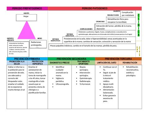 Esquema de la Historia Natural de la Enfermedad HISTORIA NATURAL DE LA ...