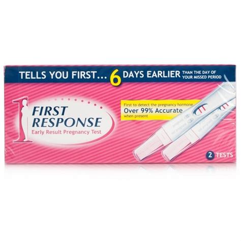 Buy First Response Early Result Pregnancy Test Double Chemist Direct