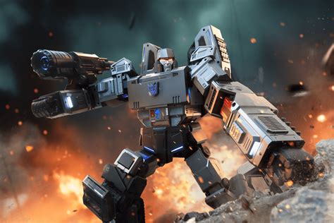 Flagship Megatron Reveal Explore The High Tech Auto Converting Robot