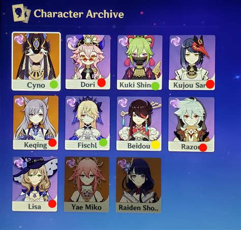 Cyno Team Suggestions R Genshin Impact