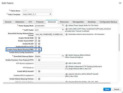Cisco Dcnm Lan Fabric Configuration Guide Release 1141 Layer 4 Layer 7 Service Cisco