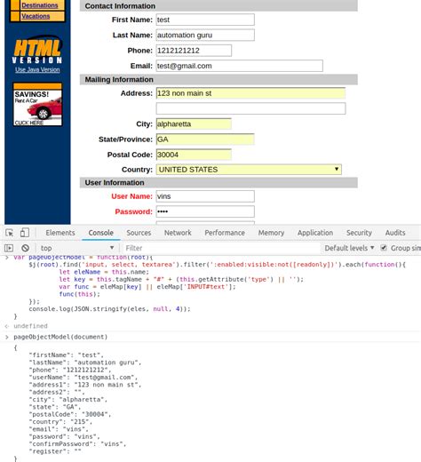 Selenium Webdriver Scriptless Page Object Design Pattern Part 1 Vinsguru